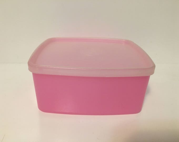 Pink Tupperware Sandwich Box Storage Container With Lid - Etsy