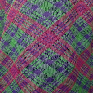 Vintage 1970's Plaid Mini Dress / 70s Polyester Day Dress S - Etsy