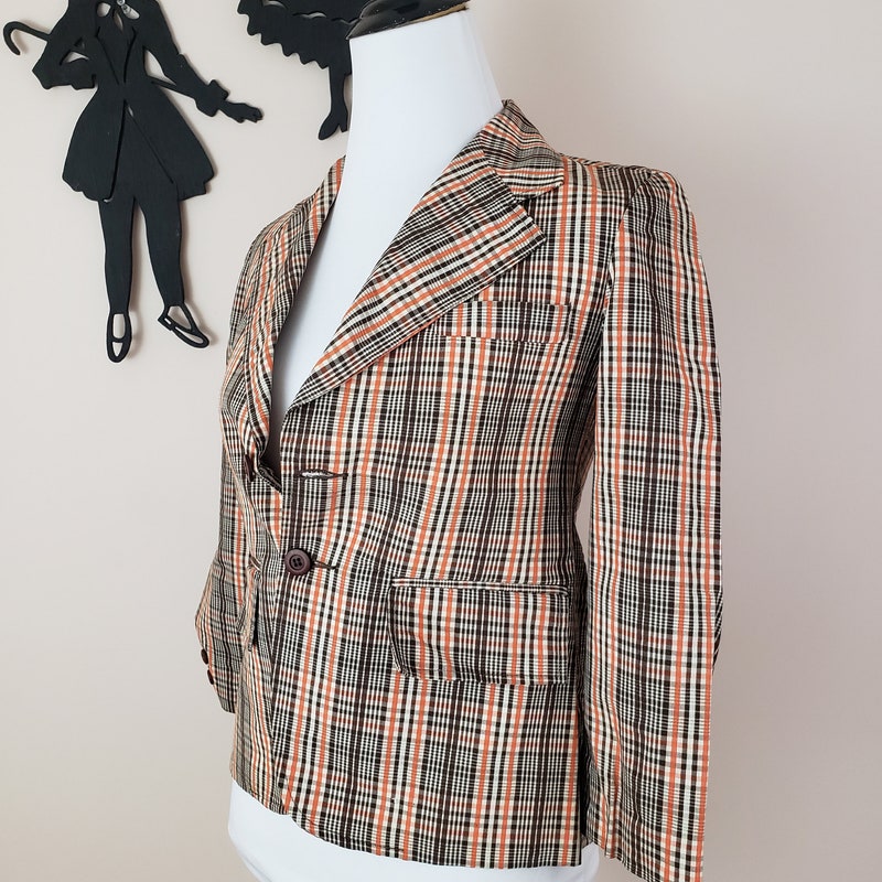 Plaid Suit Jacket - Etsy