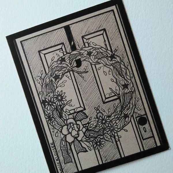 Primitive Art Greeting Cards - Etsy