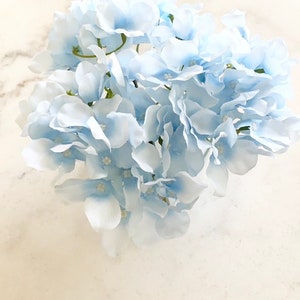 Blue Hydrangea Flower Pen Favor for Party Guest Bulk - Baby Shower ...