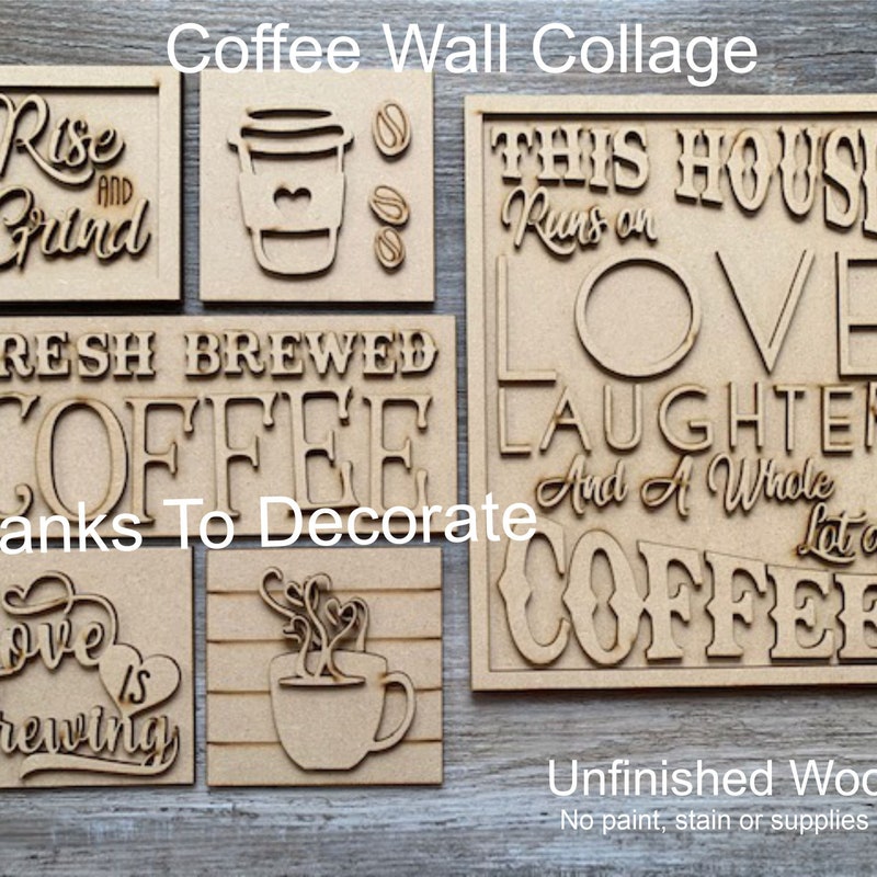 Wood Coffee Sign - Etsy