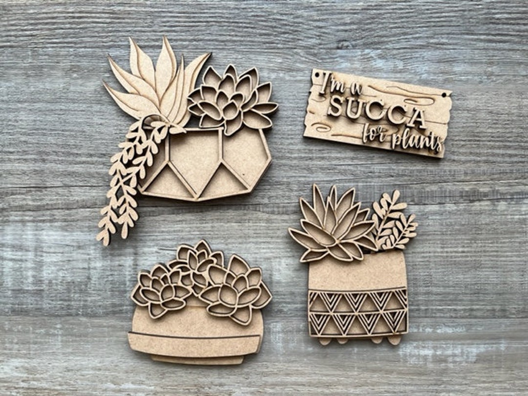 Succulent Fence Accessory/ I'm A Succa for Plants/ Plant Fence Sign ...