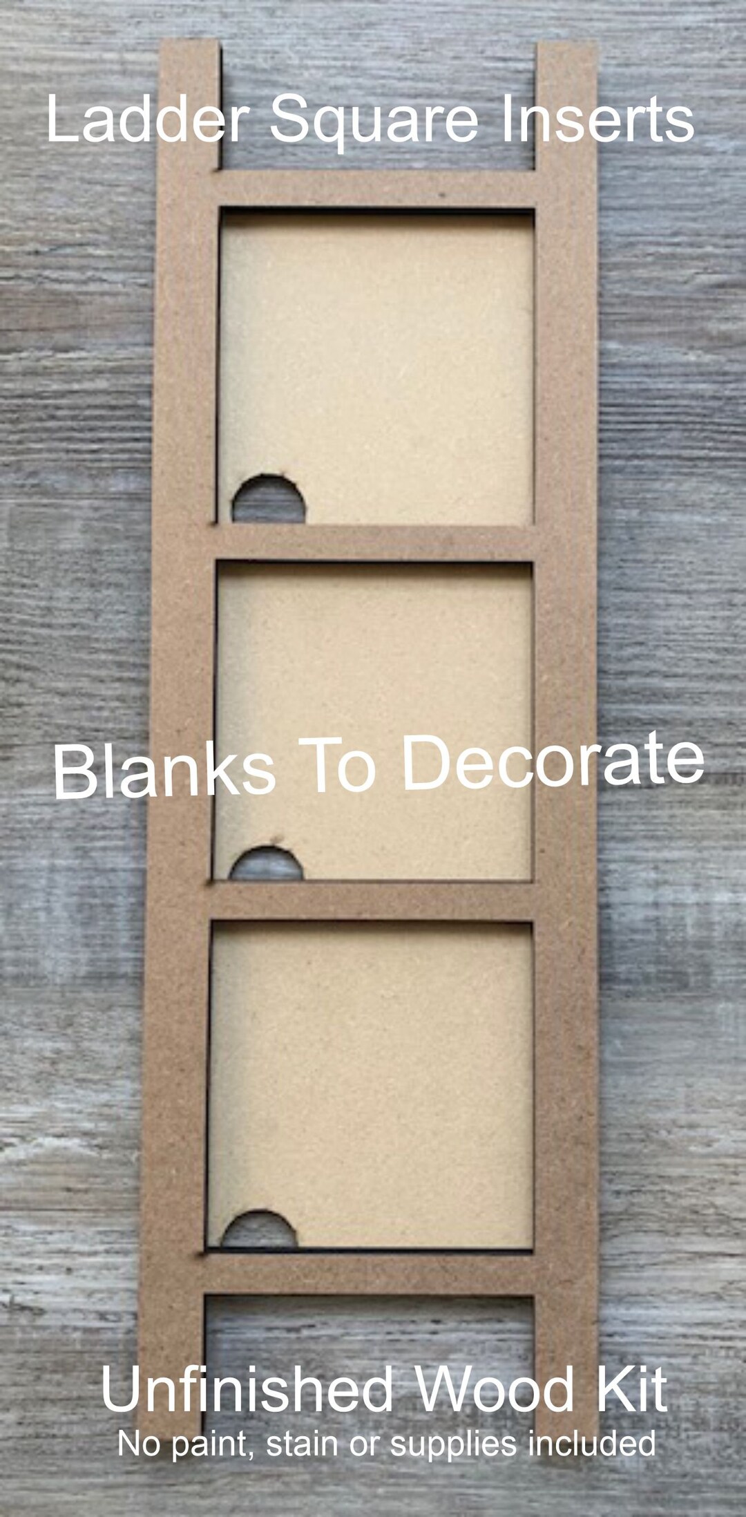 Interchangeable Ladder/ Ladder Blank/ Ladder for Inserts/ - Etsy