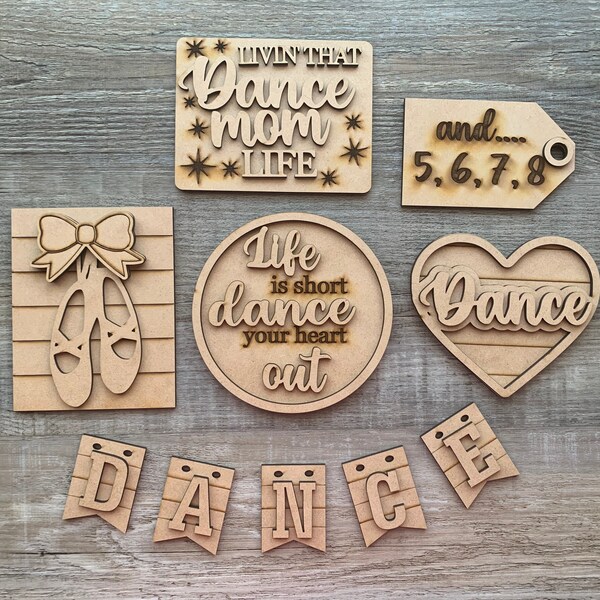 Wood Dance Sign - Etsy