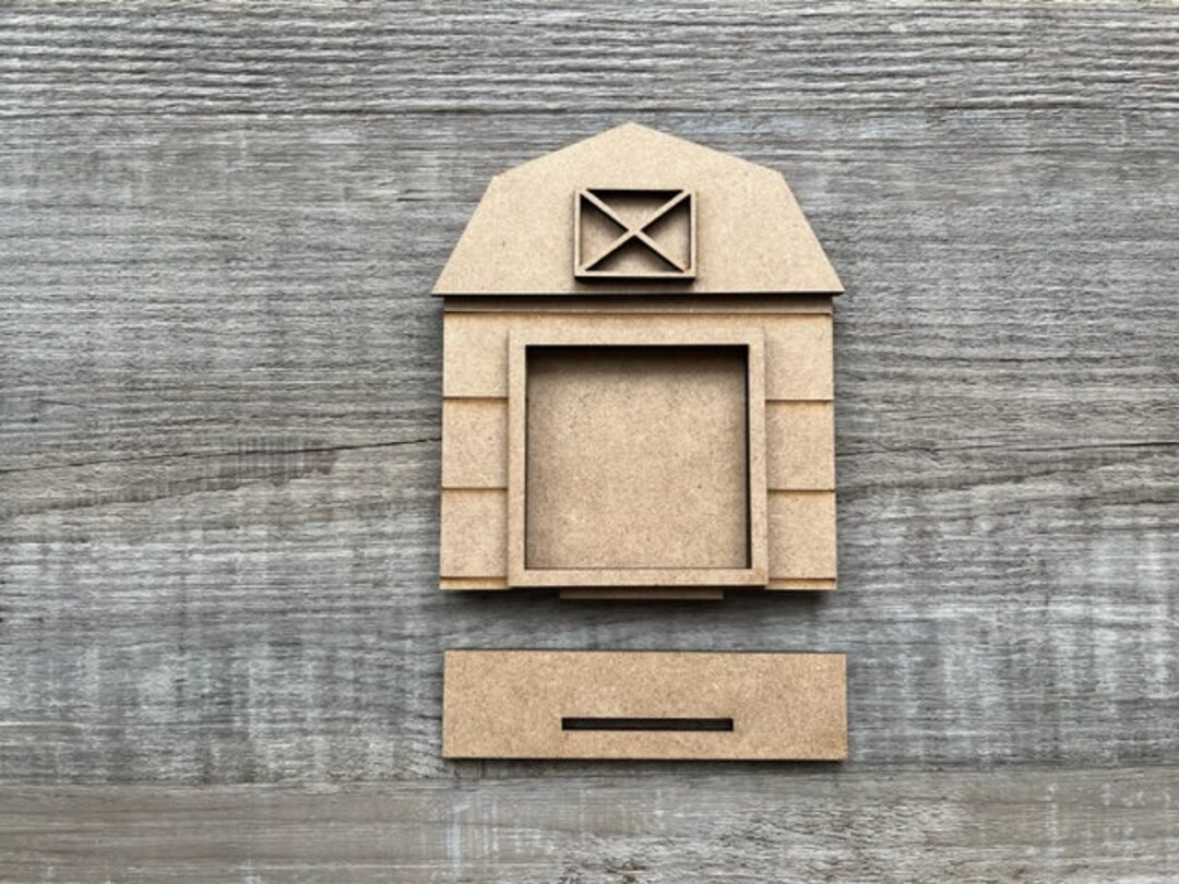 Mini Slide in Barn Insert Holder/ Mini Barn Insert Holder/ Mini Slide ...