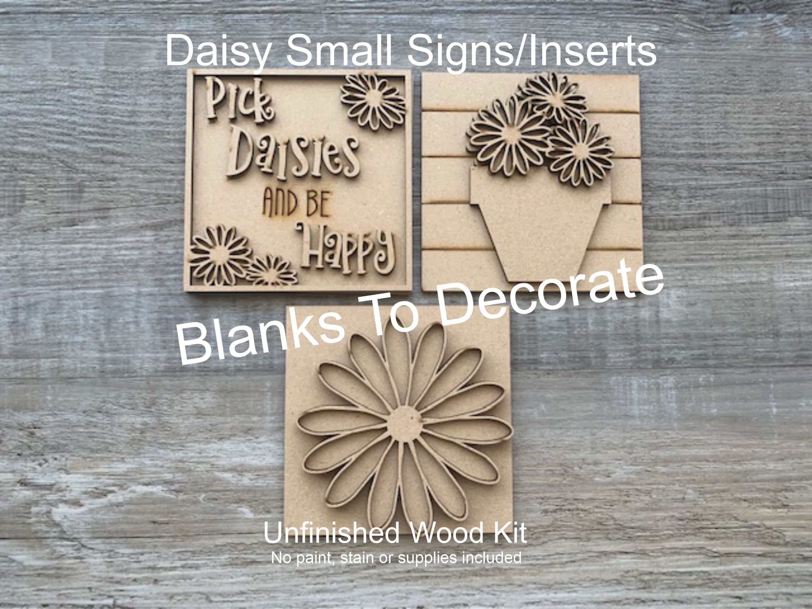 Daisy Tiered Tray Signs/ Daisy Ladder Signs/ Daisy Wall Frame - Etsy