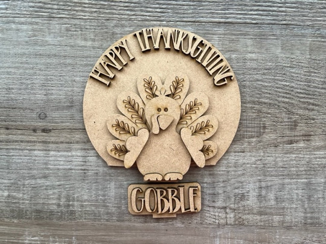 Happy Thanksgiving Snow Globe Accessory / Thanksgiving Snow Globe ...