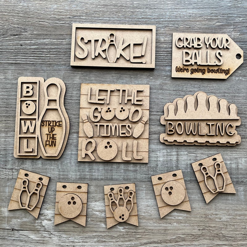 Bowling Party Decorations - Etsy