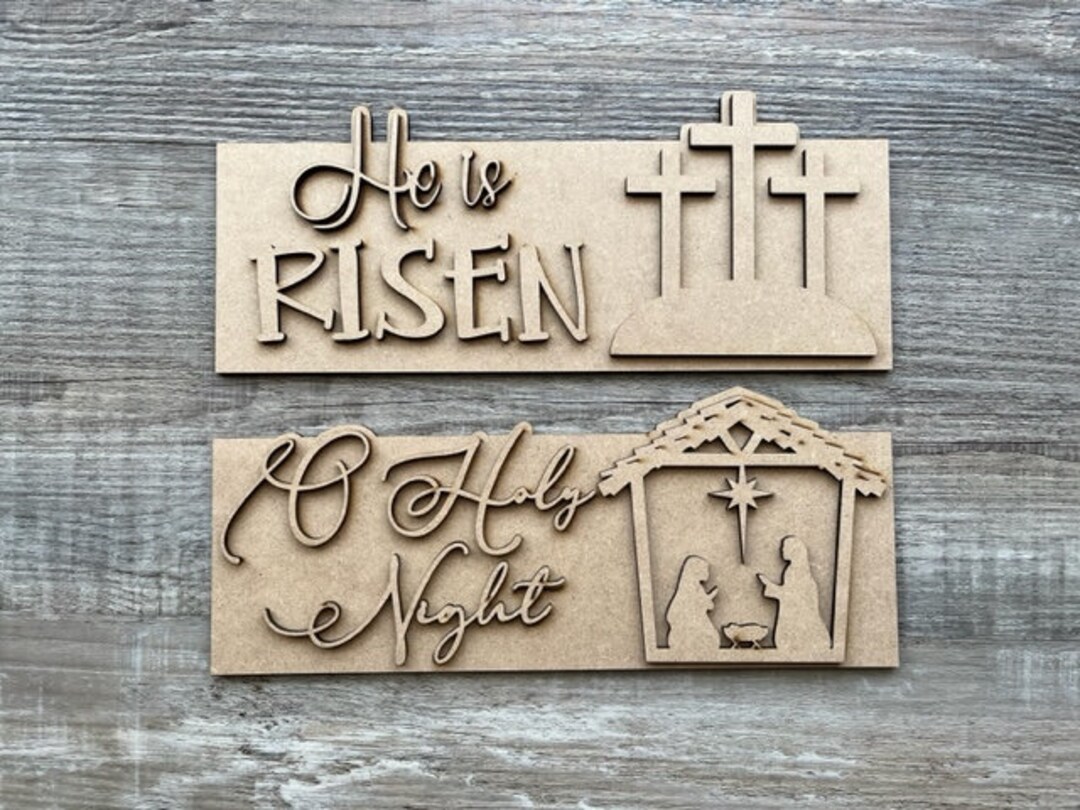 Interchangeable Banner Inserts/ Religious Christmas Banner Insert ...