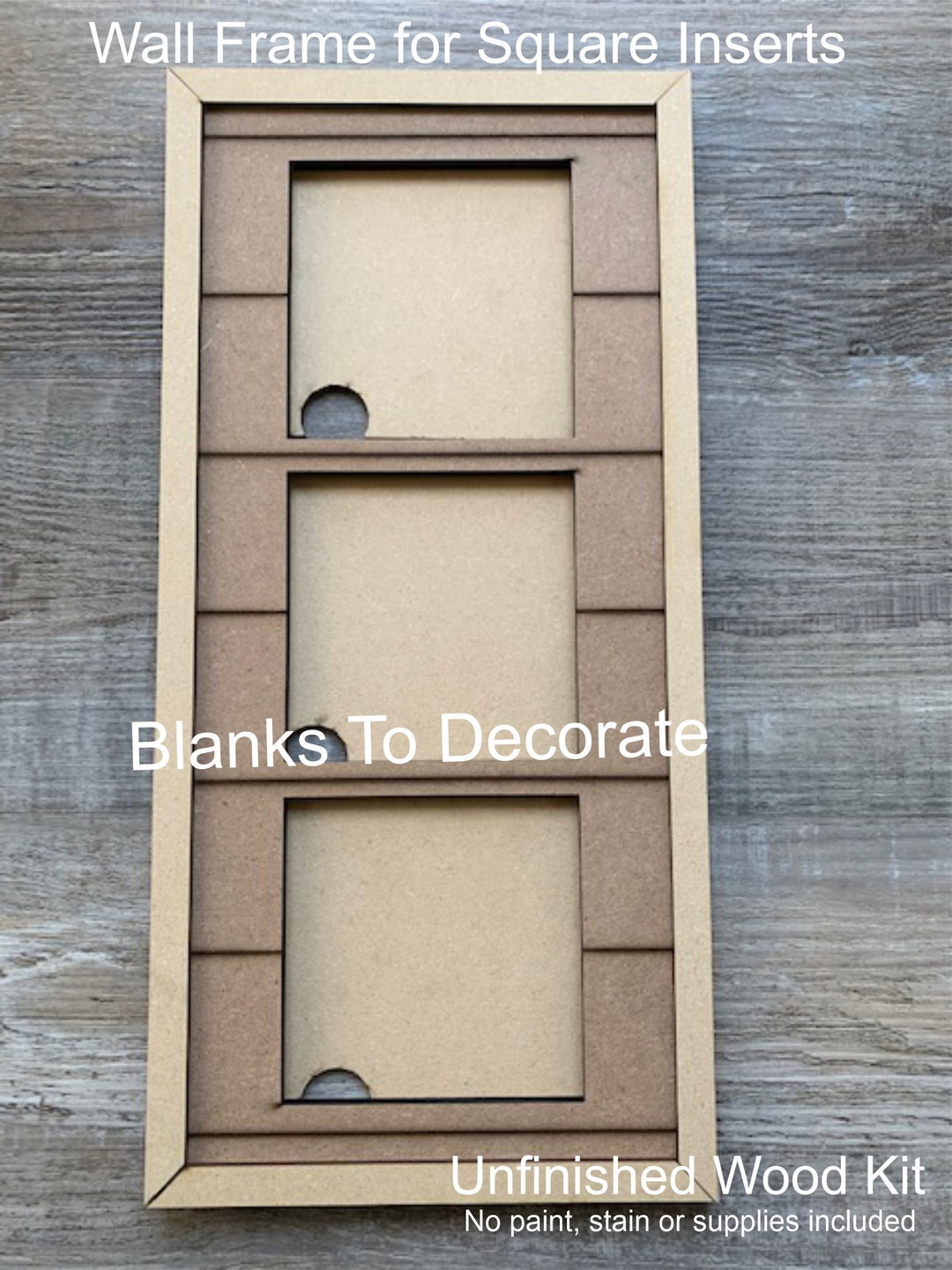 Interchangeable Wall Frame/ Leaning Wall Frame/ Wall Frame Blank/ Wall ...