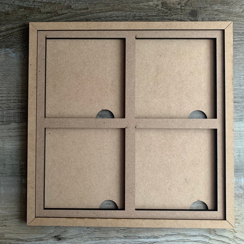 4 Square Insert Frame/ Interchangeable Wall Frame/ Leaning - Etsy