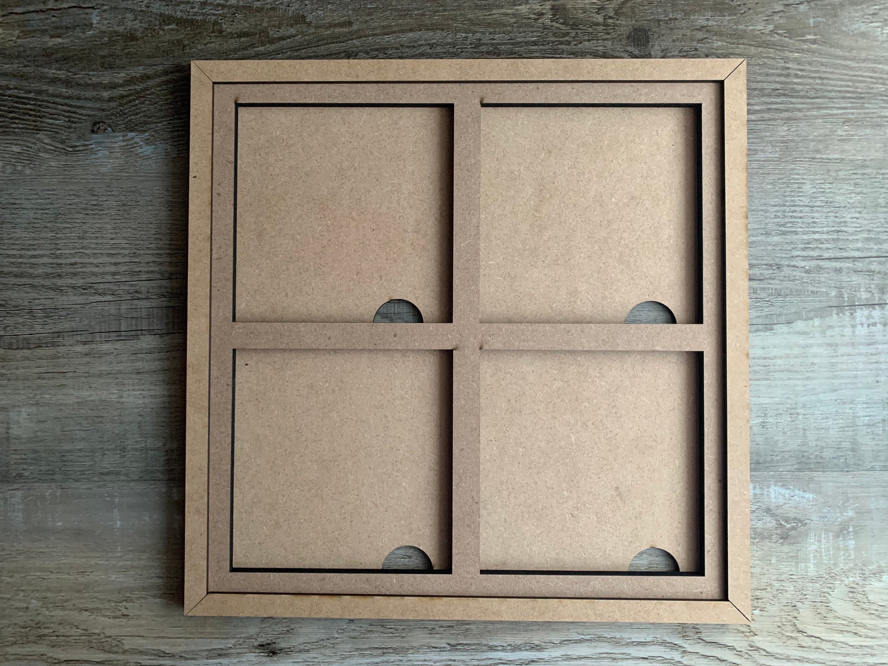 4 Square Insert Frame/ Interchangeable Wall Frame/ Leaning - Etsy