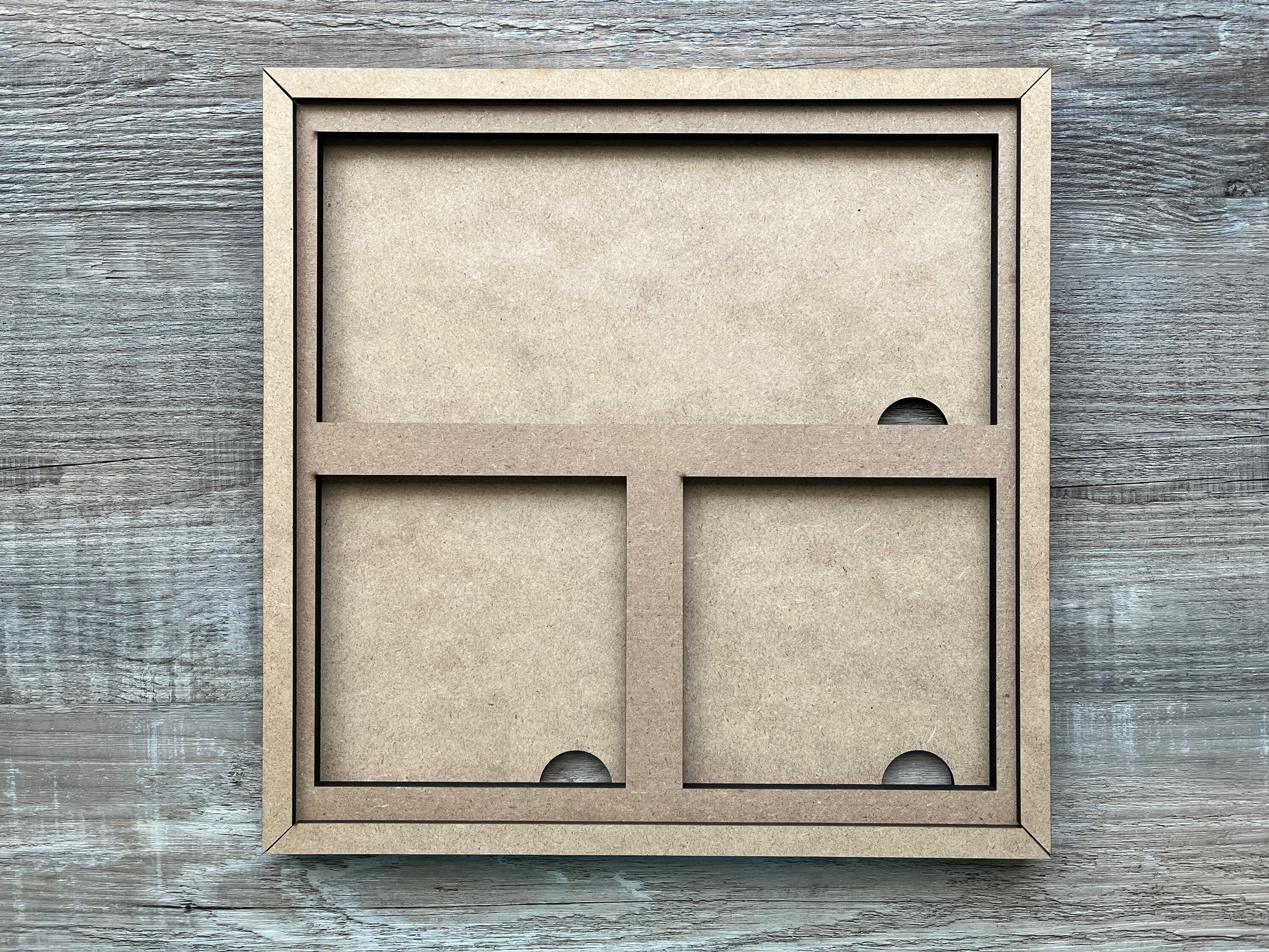 Rectangle and 2 Square Insert Frame/ Interchangeable Wall Frame ...