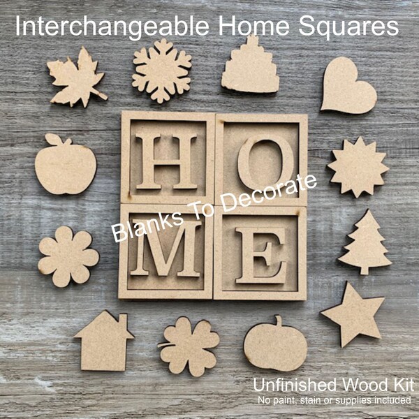 Interchangeable Home Sign - Etsy