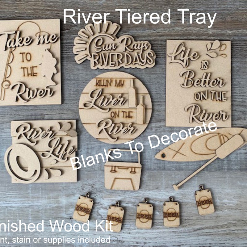 River Decor - Etsy