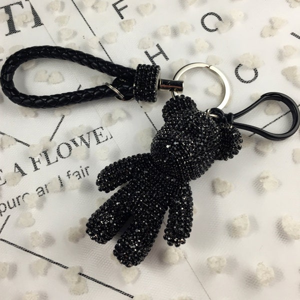 Bear Keychain - Etsy