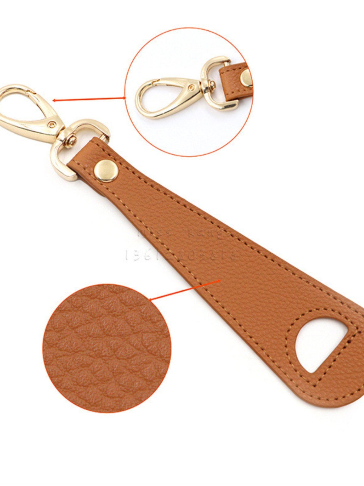 Leather Keychain for Holder Keys/hats Pendants/hap Holders Hang on ...
