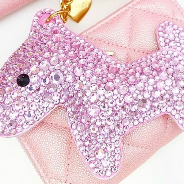 Pink Keychains for Bag - Etsy