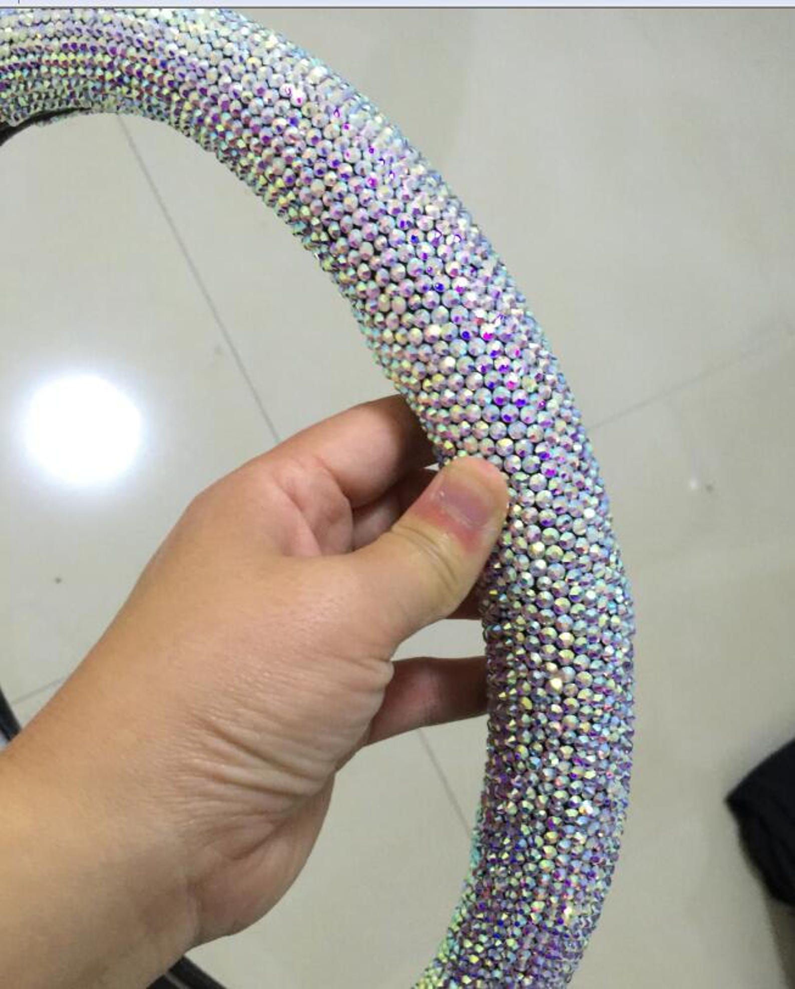Bling Steering Wheel Cover Sparkly AB Swarovski Crystal Stones - Etsy
