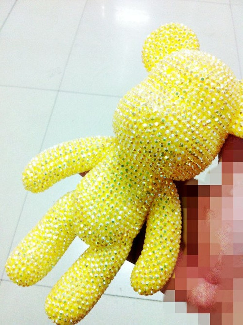 Rhinestone Bear Doll 7"/ 10" - Etsy