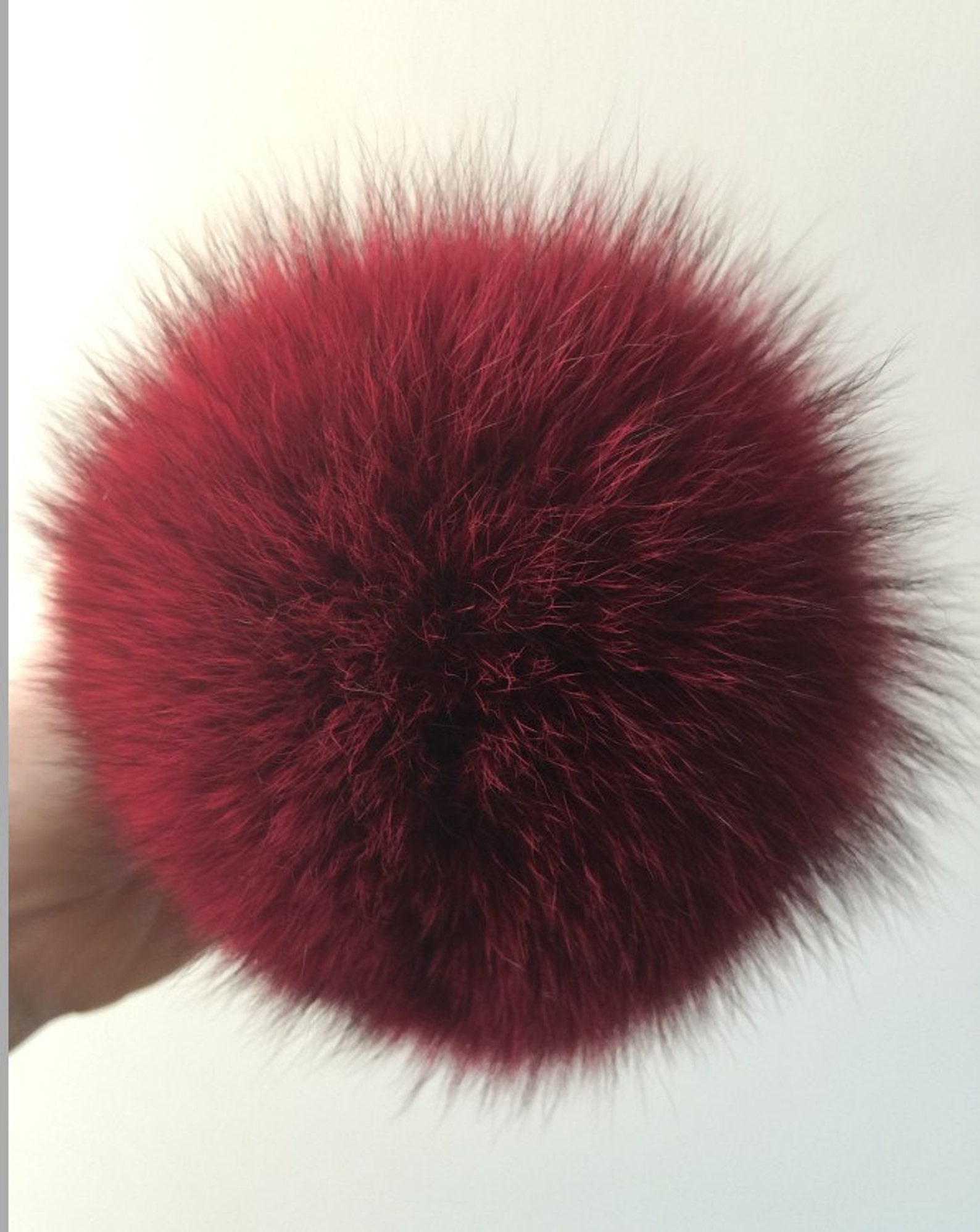 Large Soft Fur Keychains Nice Fur Ball Bag Charm Tote Handbag - Etsy