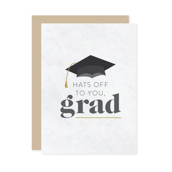 Caps off to You Card - Etsy