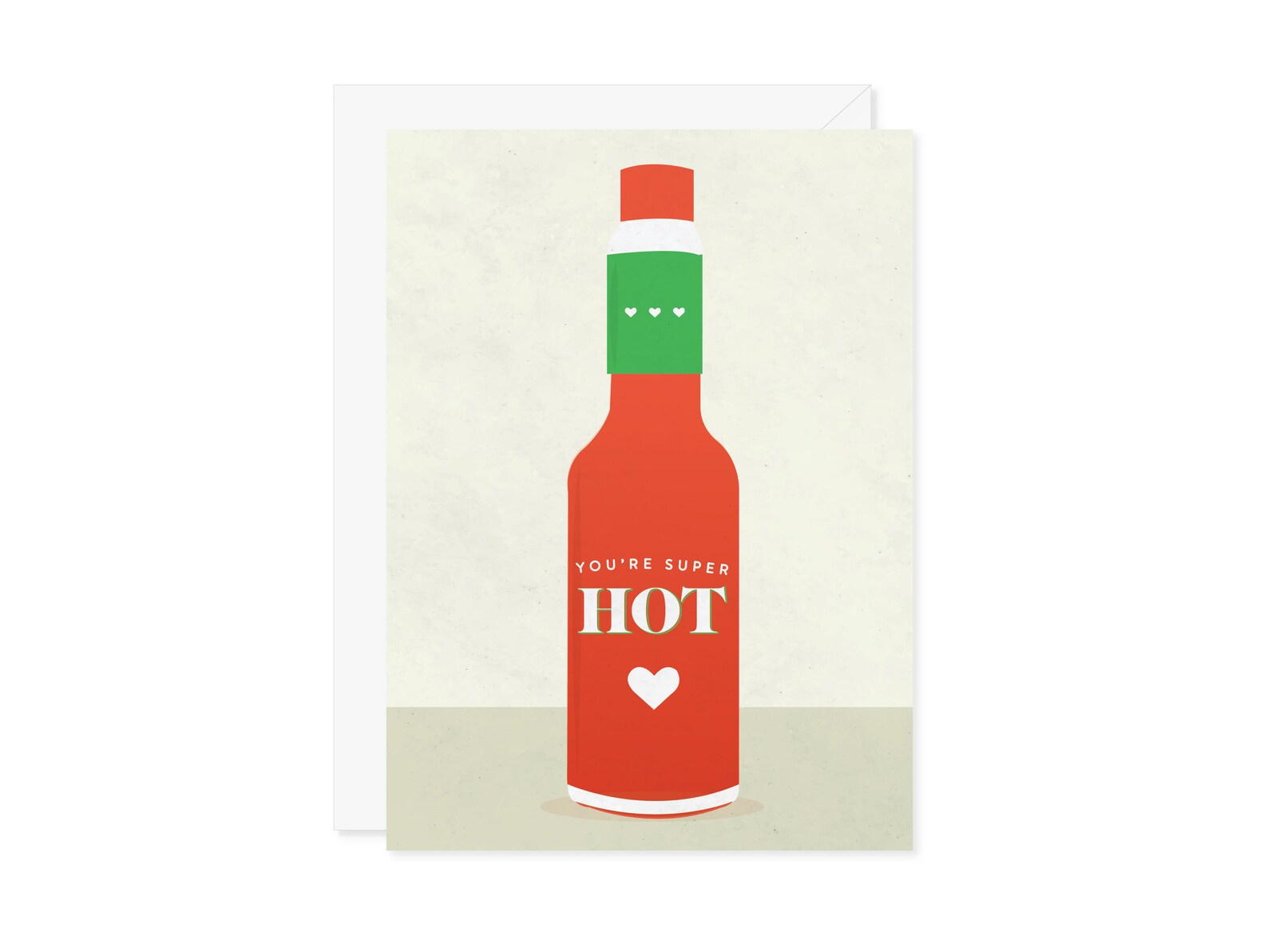 Hot Sauce Spicy You're Super Hot Card Hot Funny Husband Card Food ...