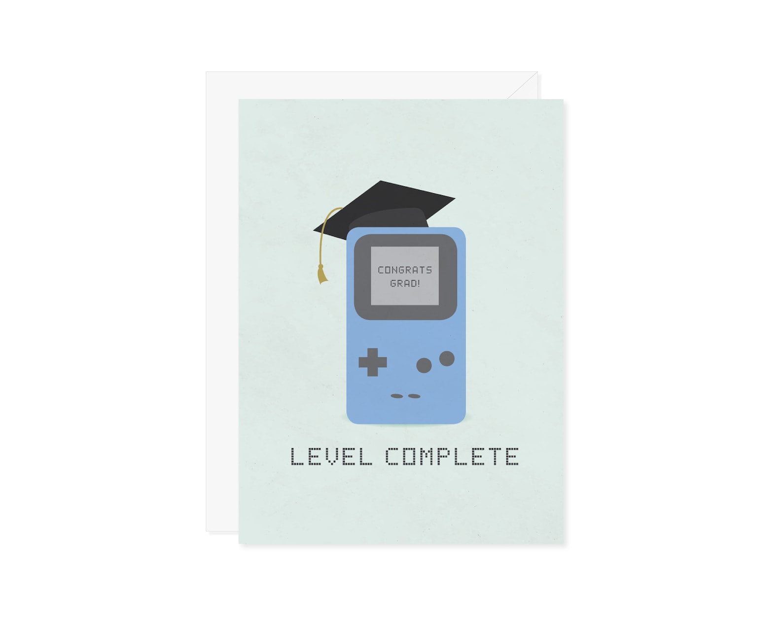 Level Complete Congrats Grad - High School College Graduation Card ...