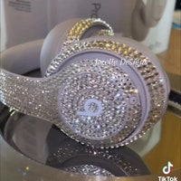 BLING BEATS Custom Rhinestone Beats by Dre| Custom Bling Headphones| DJ ...