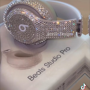CUSTOM Beat by Dre Headphones With Premium Swarovski Crystals, Hand ...