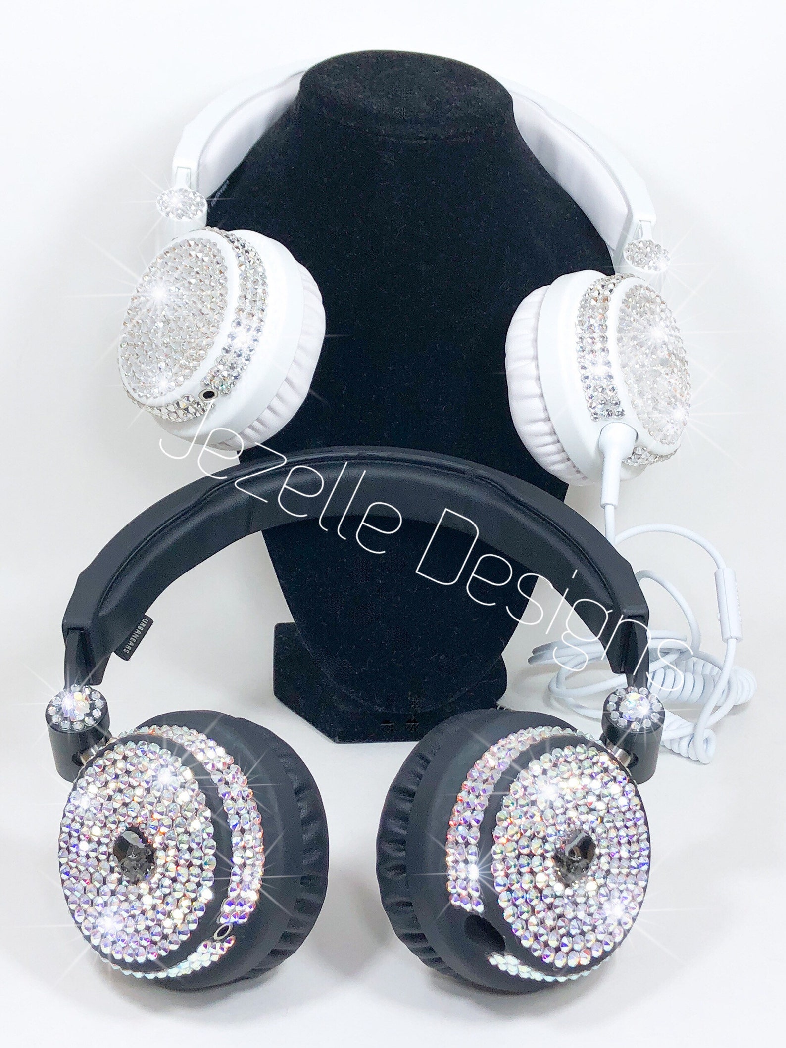 Jeweled DJ Bling Headphone Personalized Crystal Headphones - Etsy