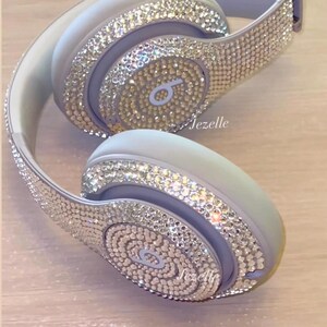 CUSTOM Beat by Dre Headphones With Premium Swarovski Crystals, Hand ...