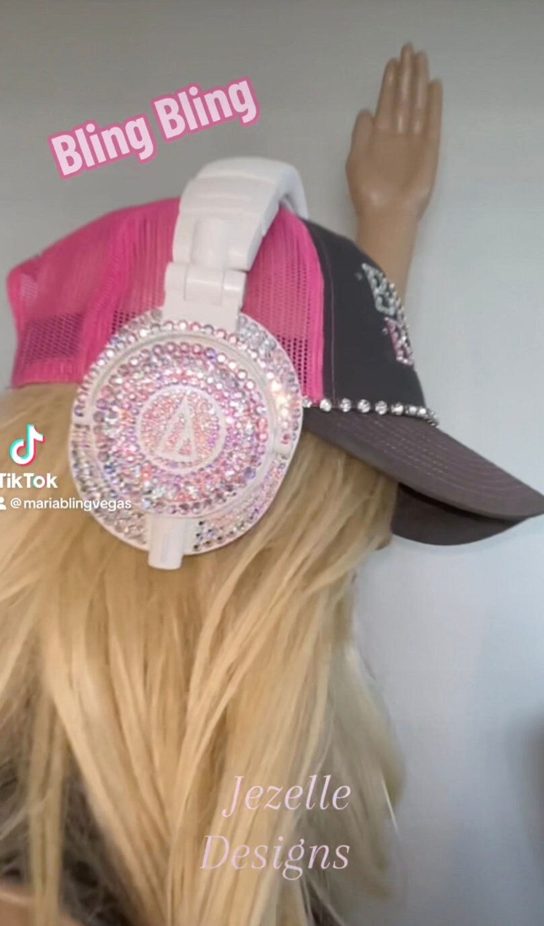 CUSTOM Bling Headphones,hand Jeweled DJ Blinged Out Headphones ...