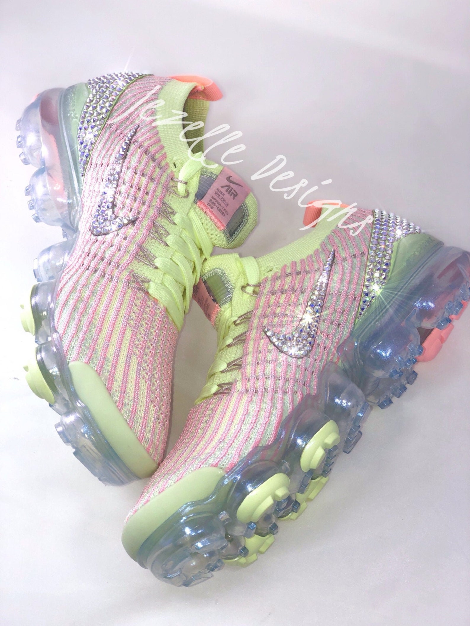 Swarovski Vapormax Flyknit 3 Customized With Ultra Premium Crystals ...