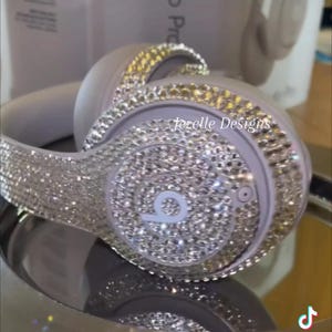 Custom Swarovski Crystal Beats by Dre Headphones (bling Service Only ...