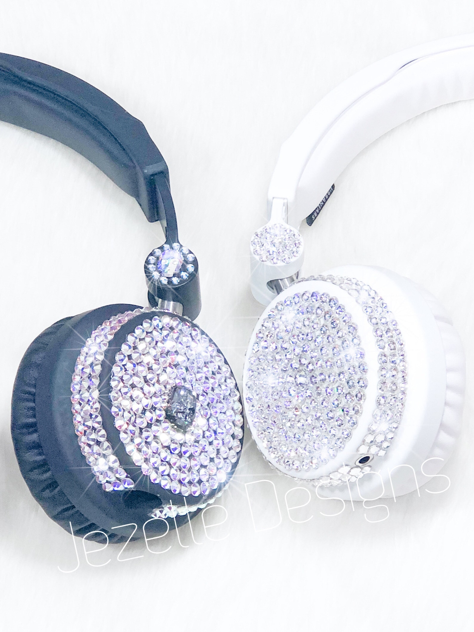 Jeweled DJ Bling Headphone Personalized Crystal Headphones - Etsy