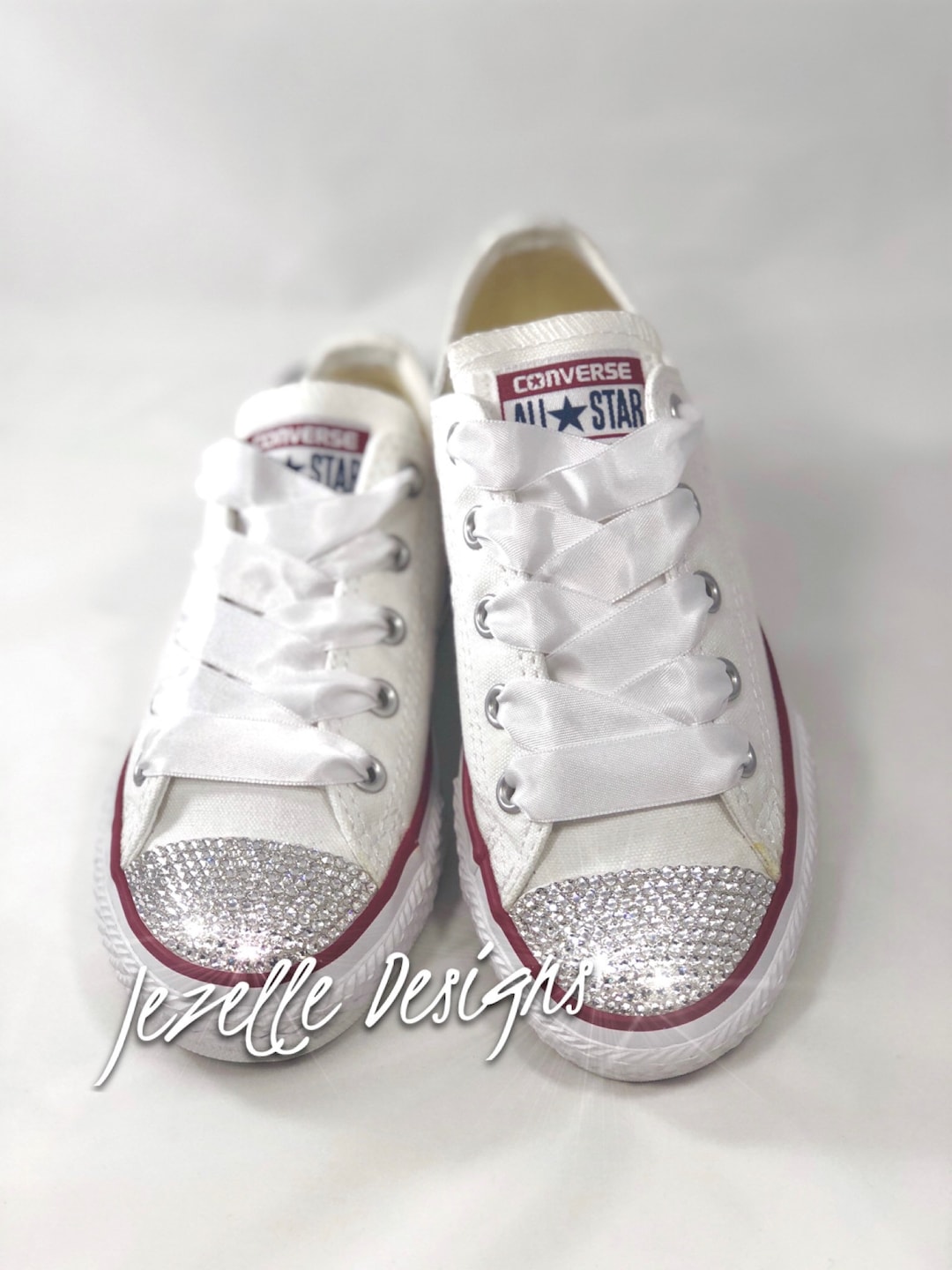 SALE! Ready to Ship! Size 13 Bling Converse Kids Shoes Custom Hand ...