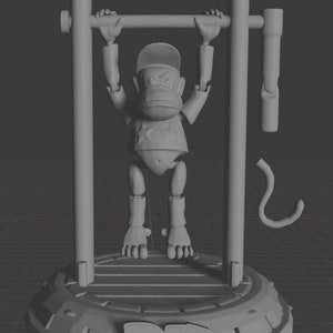 STL FILE* Diddy Acrobat Toy - Etsy