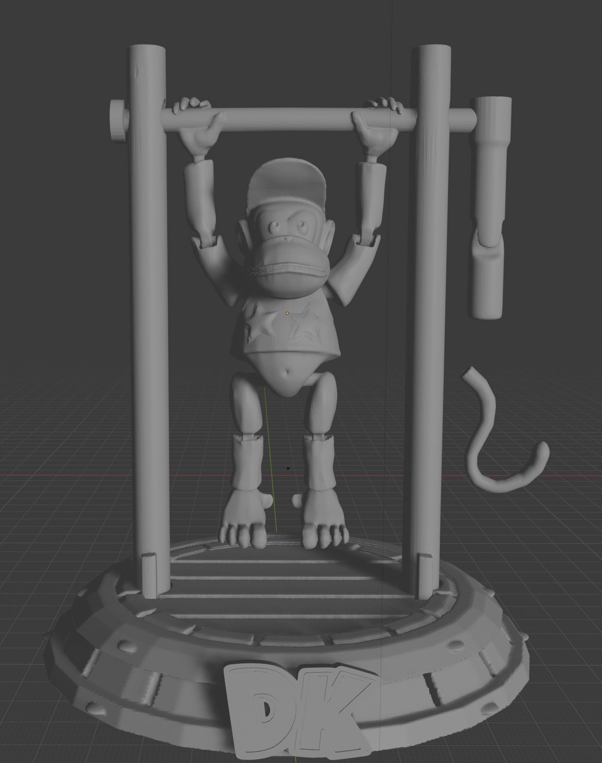 STL FILE* Diddy Acrobat Toy - Etsy