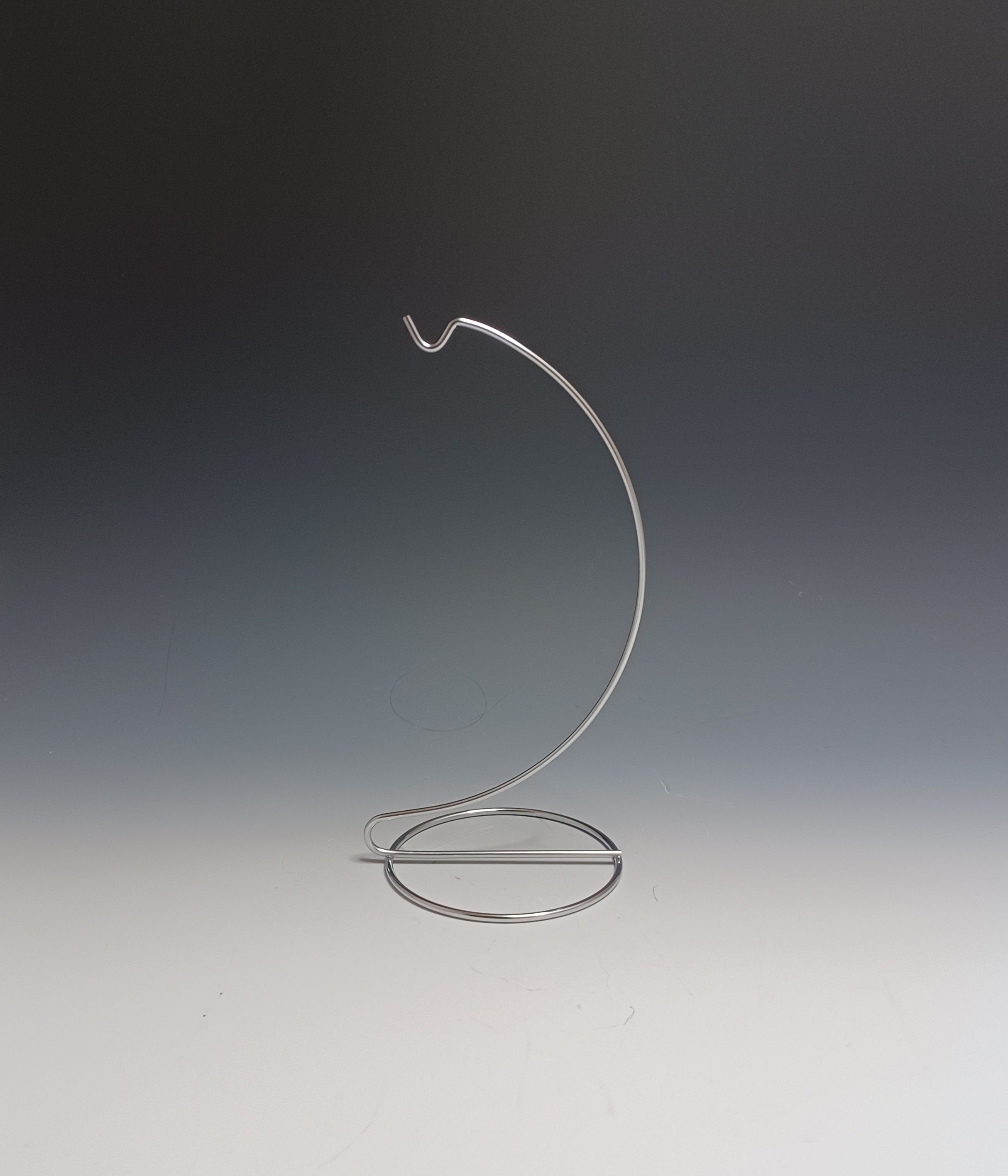 Ornament Stand, Collectible Hanger, Silver Ornament Stand, Metal ...