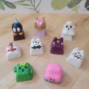 Cartoon Keycap | Kawaii | Mechanical Keyboard | Anime Keycap | 3D ...
