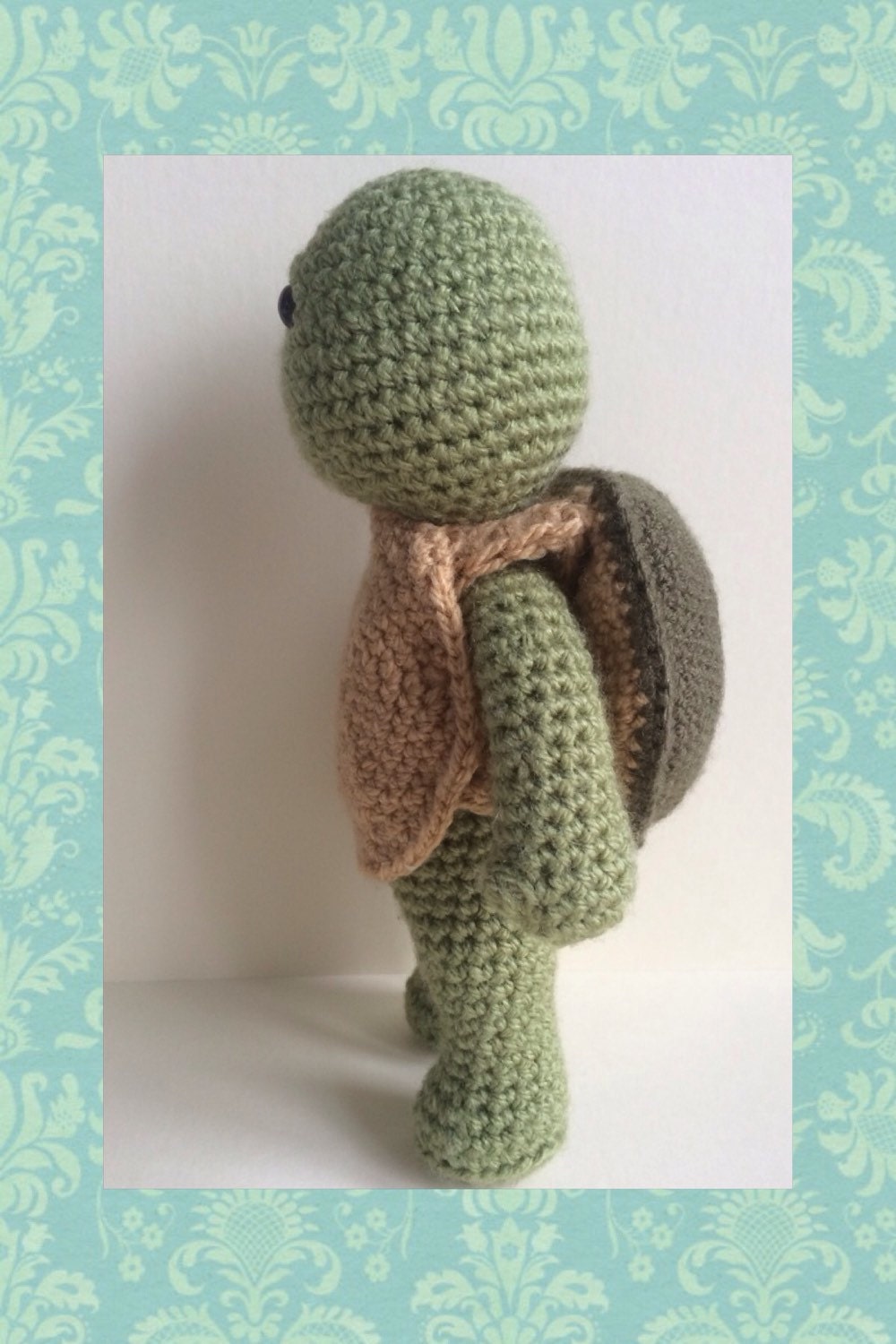 Timmy the Turtle Crochet Pattern - Etsy UK