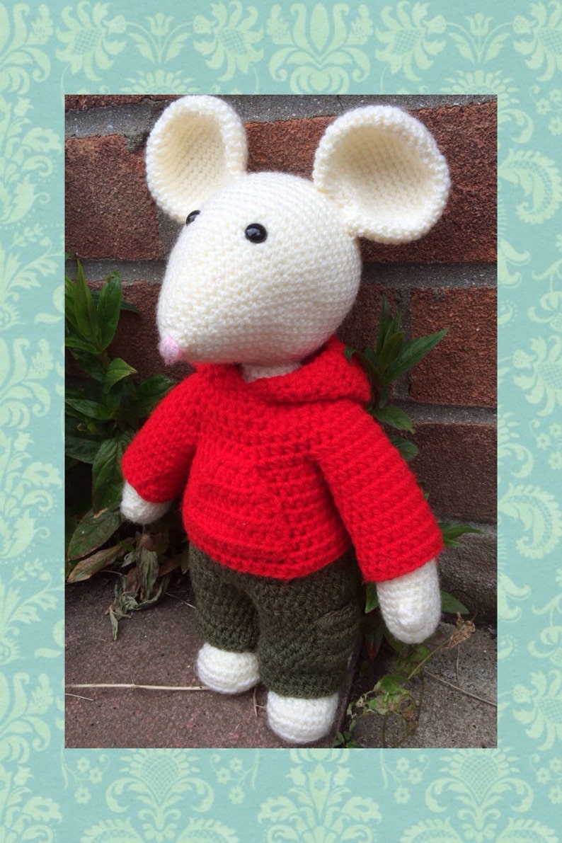 Maurice the Mouse Crochet Pattern - Etsy