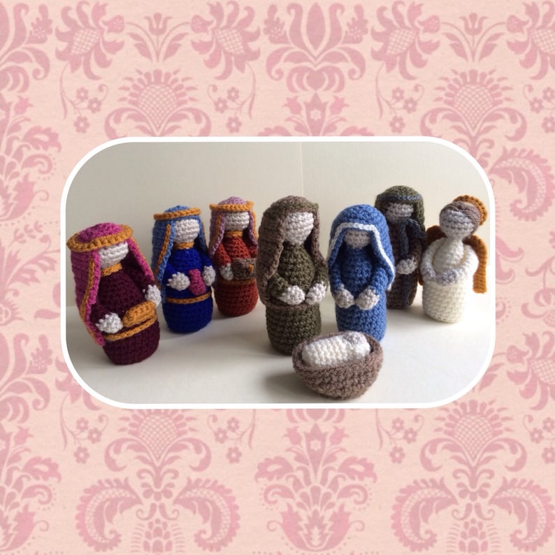 Crochet Nativity Pattern - Etsy