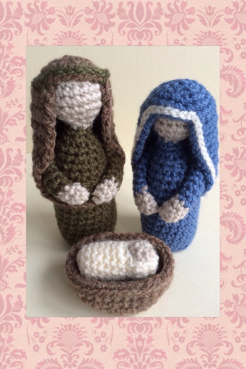 Crochet Nativity Pattern - Etsy