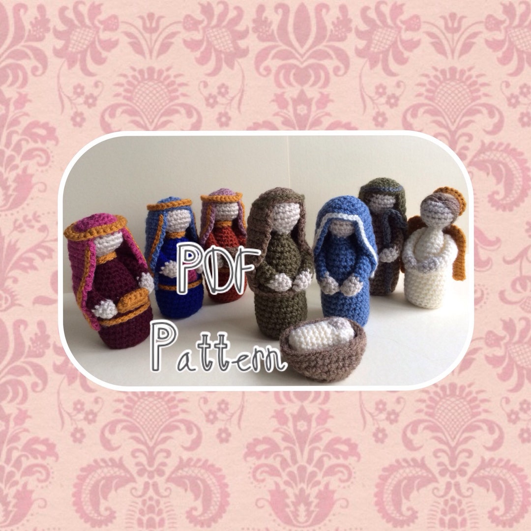 Crochet Nativity Pattern - Etsy