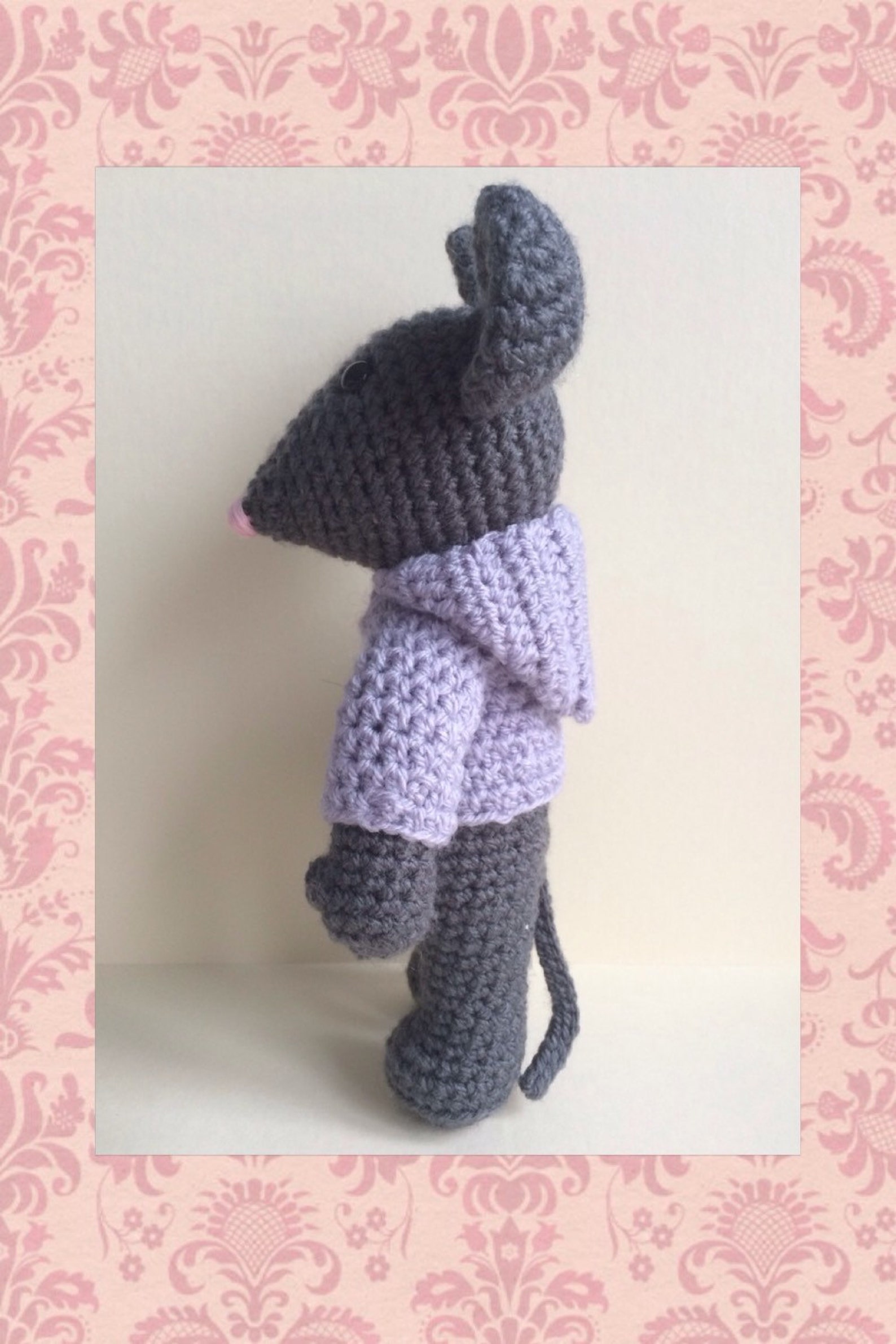 Millie the Mouse Crochet Pattern - Etsy UK
