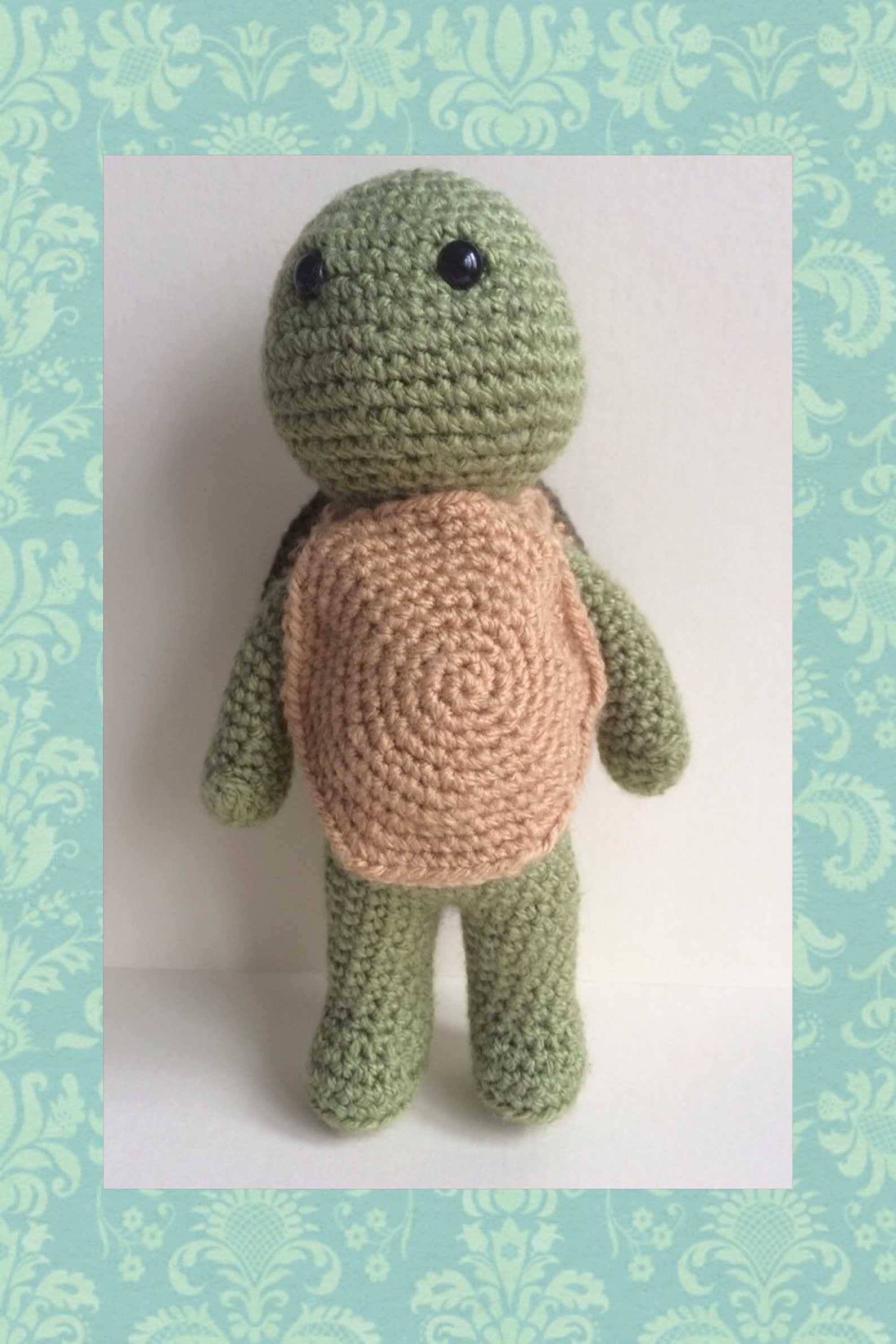 Timmy the Turtle Crochet Pattern - Etsy UK