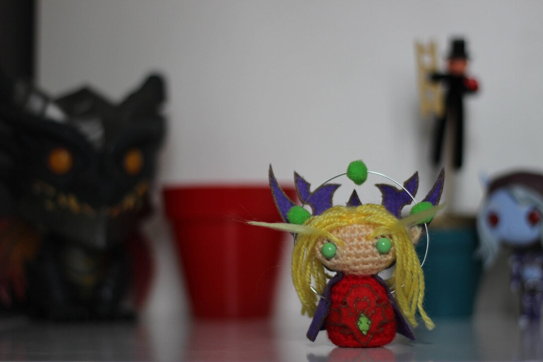 Mini Mage Elf Amigurumi - Etsy